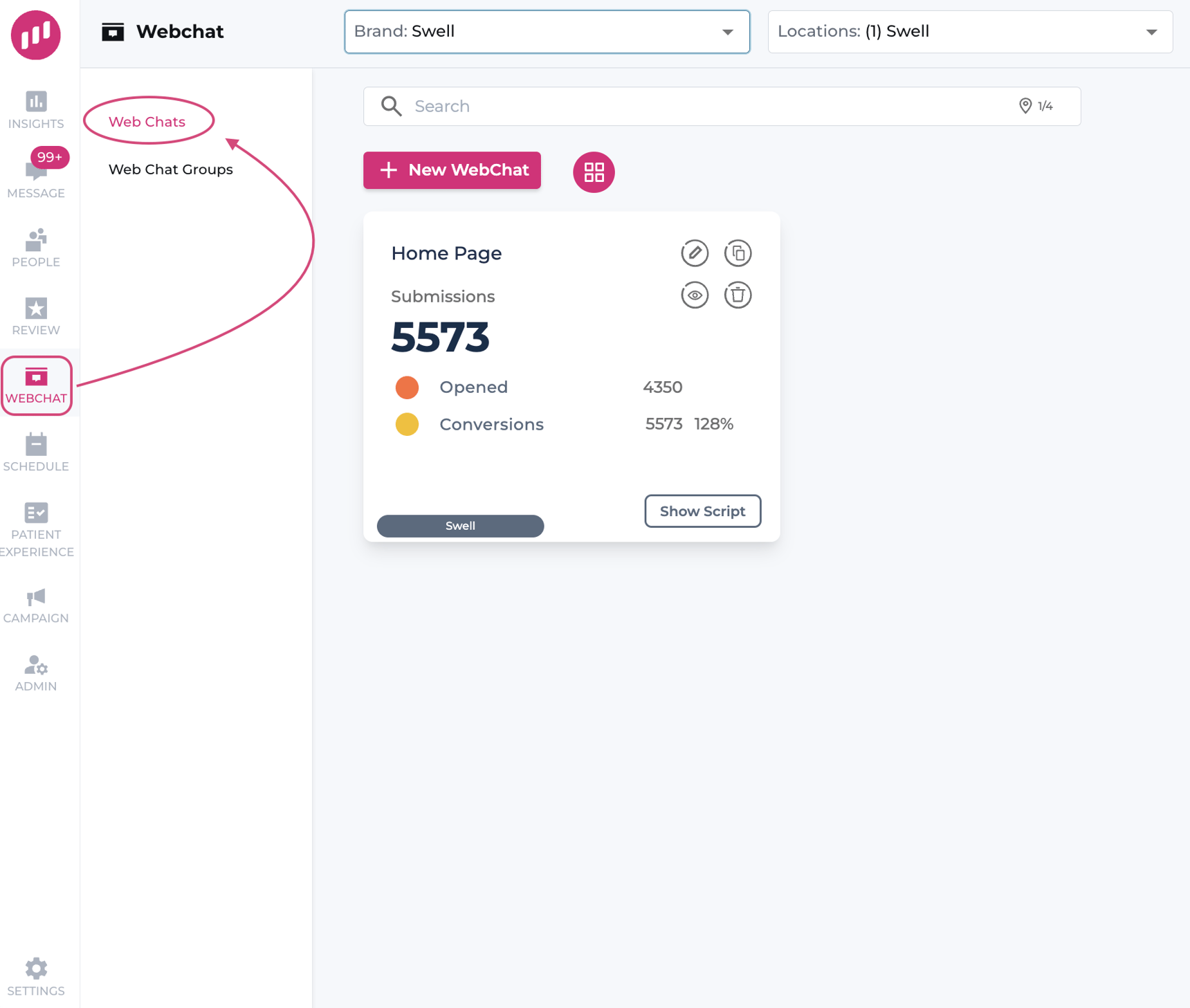 How Do I Edit My Webchat Settings?